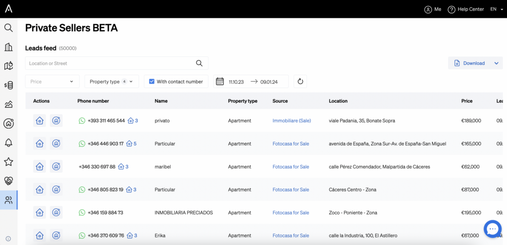Find and qualify private listings with Lead Flow Private Sellers