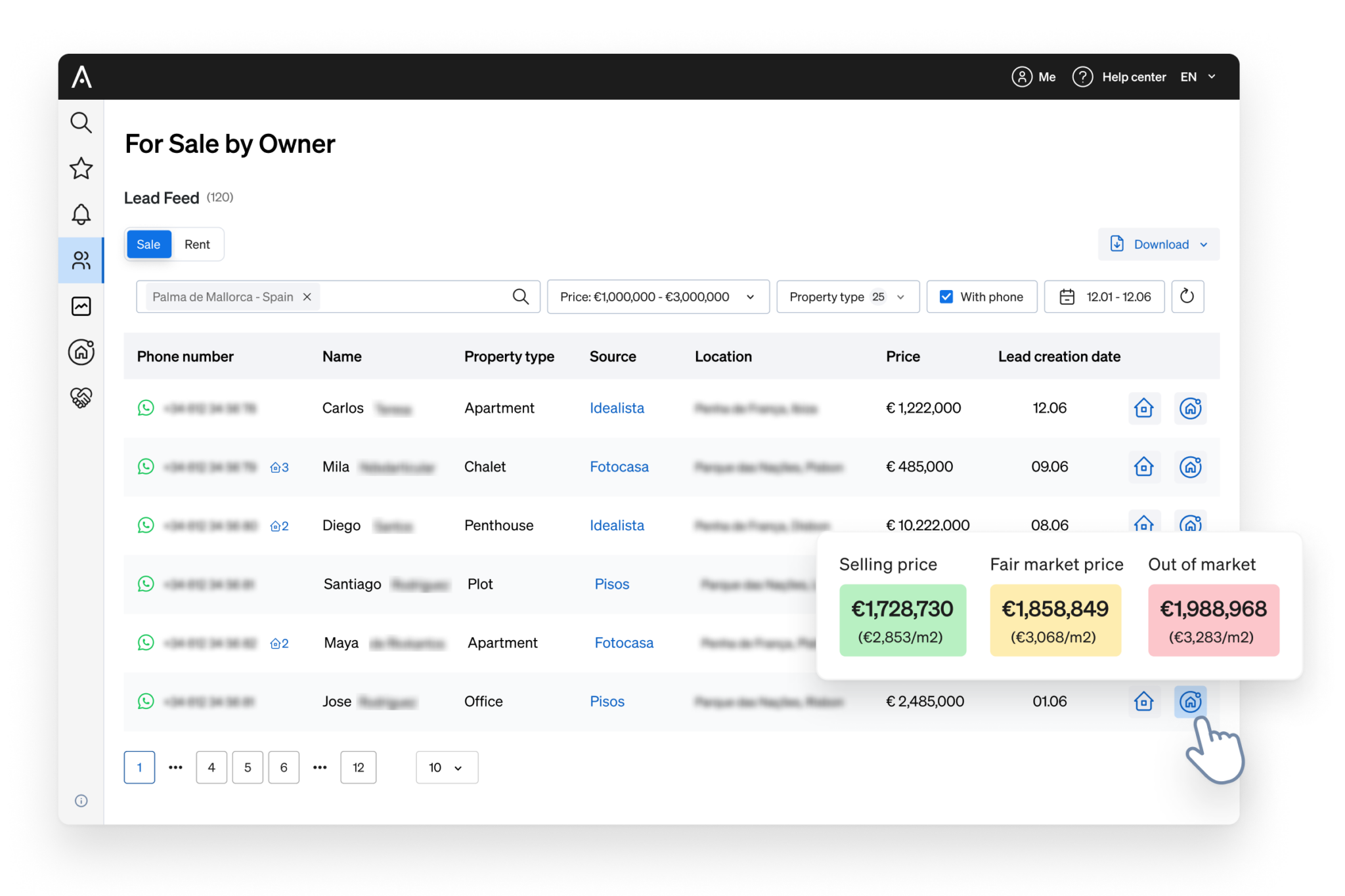 Enhanced Real Estate Lead Generation with CASAFARI